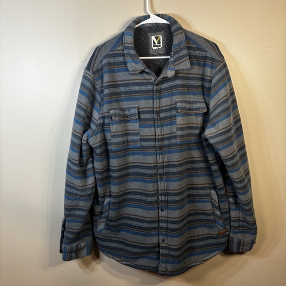 voyager | Jackets & Coats | Voyager Shacket Mens Size 2xl Heavy Fleece ...